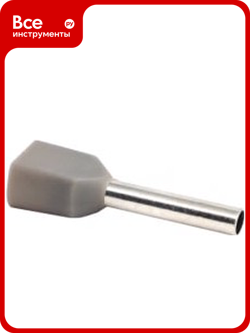 Штыревой втулочный наконечник EKF НШвИ(2) 0,75-10, 50 шт nhvi2-0.75-10, ) при монтаже различного электрооборудования