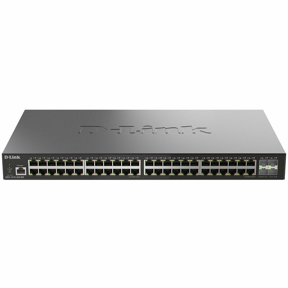 Коммутатор DGS - 1210 - 52X/ME/C1A D - Link Для больших рабочих групп