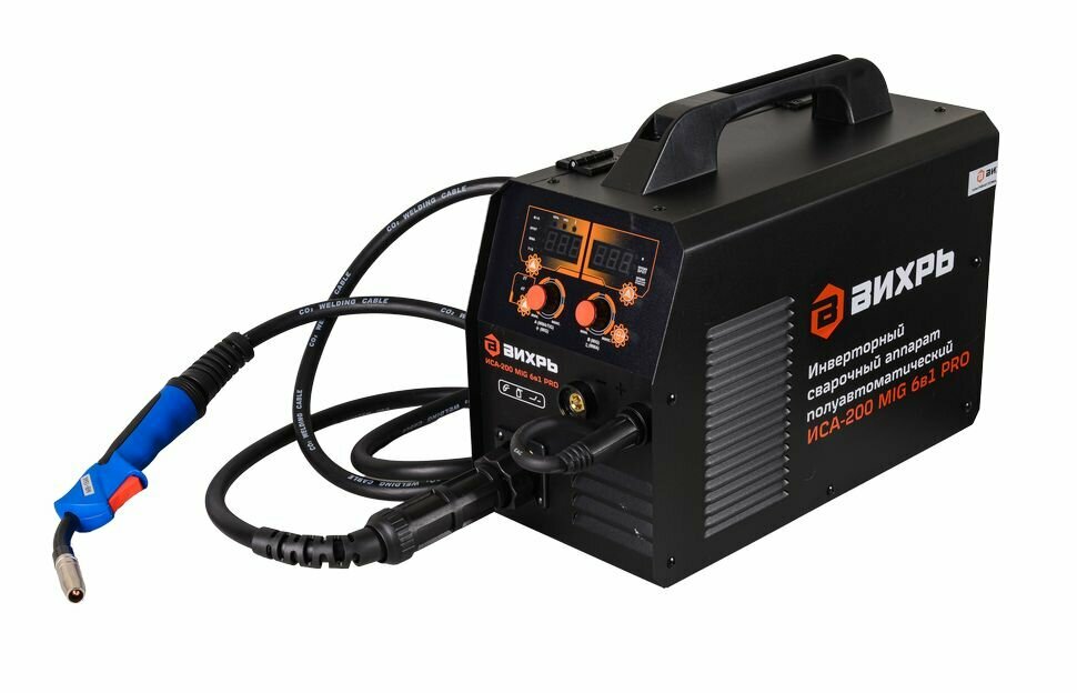 Сварочный полуавтомат ИСА-200 MIG 6в1 PRO Вихрь