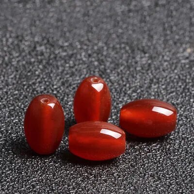 Красный агат бусина для ювелирных изделий 6-9mm 1PC