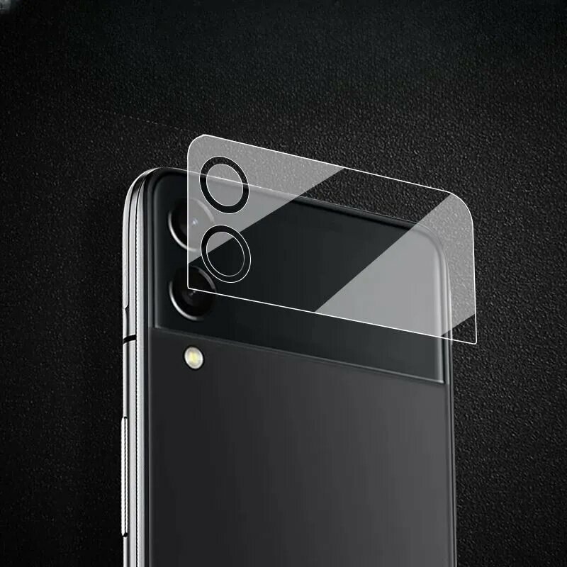 Защитное стекло для заднего экрана и объектива камеры Samsung Galaxy Z Flip 4 Flip3 9H HD