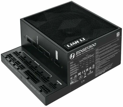 Блок питания Lian-Li ATX 1300W EDGE1300 Gen.5 80+ platinum (20+4pin) APFC 120mm fan 16xSATA Cab Mana