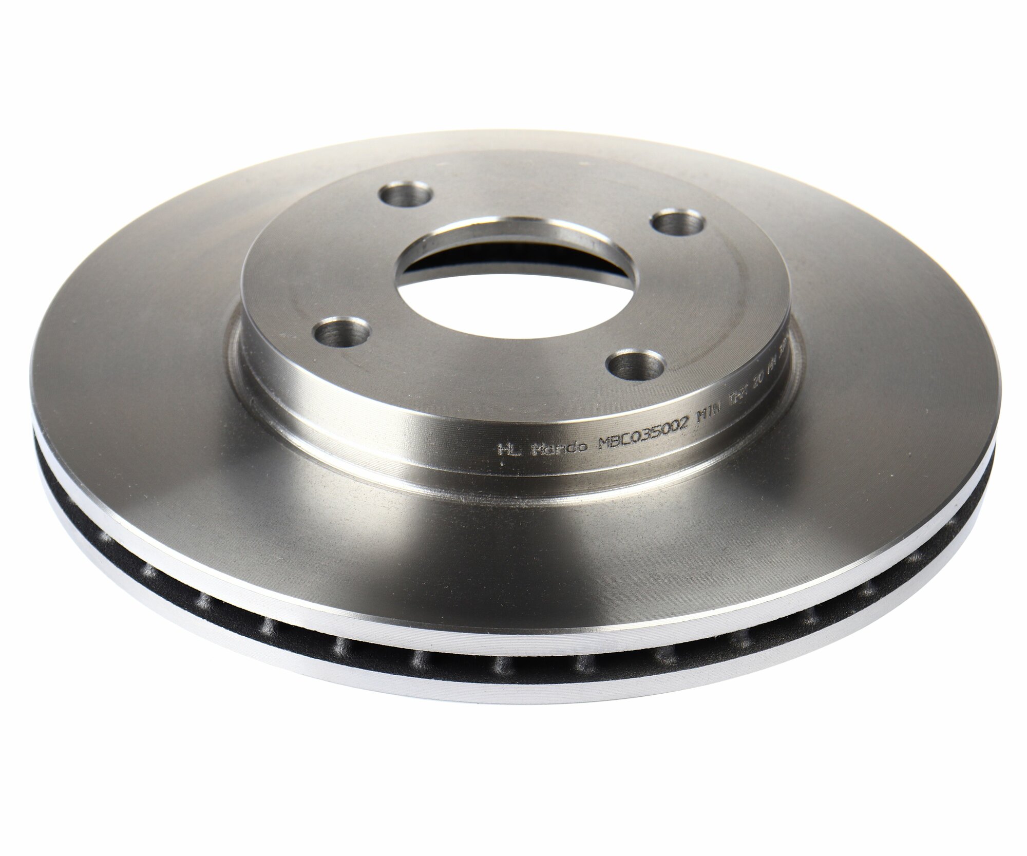 Диск тормозной FORD Focus (98-05), Fusion (01-) передний (1шт.) MANDO / Арт. MBC035002