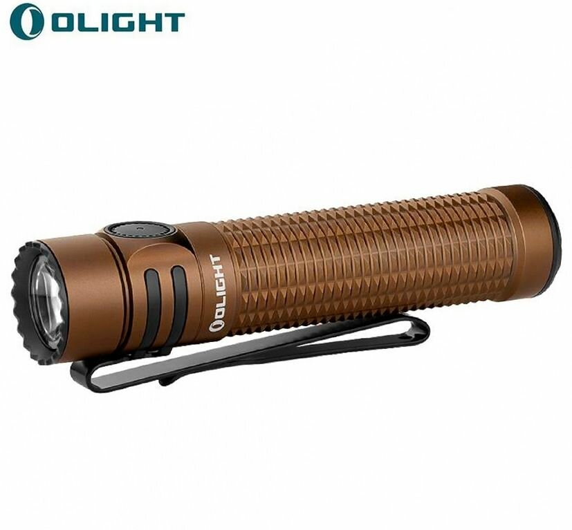 Фонарь Olight Warrior Mini 3 Desert Tan, 18650, Luminus SFT-40, 240 метров, 1750 люмен (Комплект)