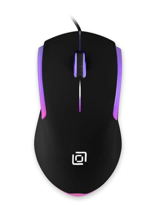 Мышь Oklick 245M черный оптическая (1000dpi) USB (3but)