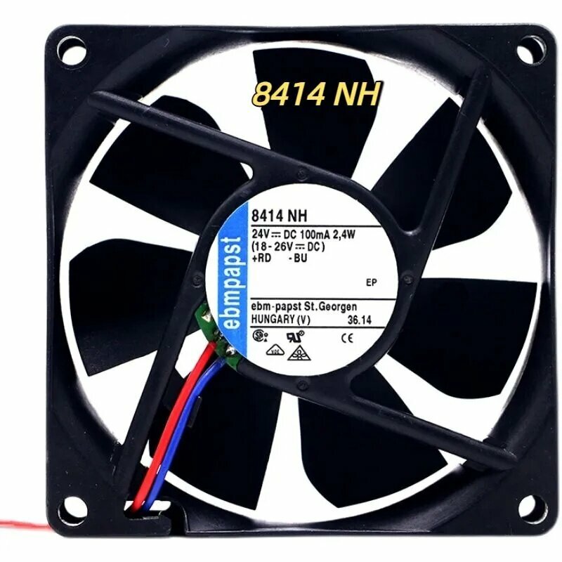 8414NH-221 24 В 2,4 Вт 80 * 25 мм Вентилятор охлаждения
