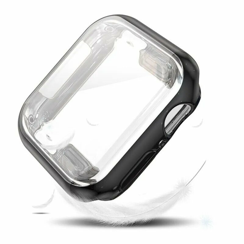 Чехол для Apple watch series 4, 5, 6, SE 40MM, Силиконовый