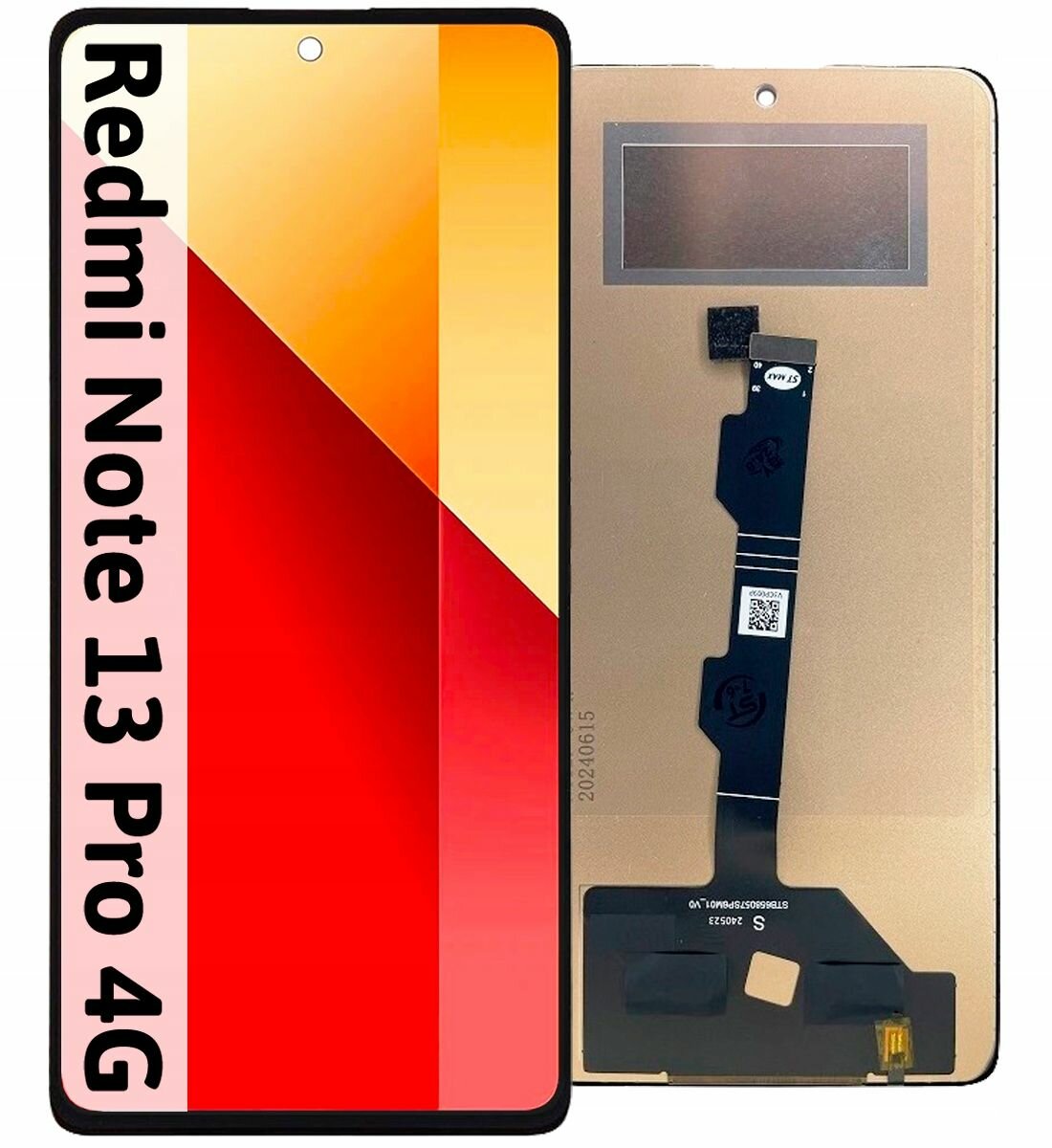 Дисплей для для Xiaomi Redmi Note 13 Pro 4G (23117RA68G, 2312FPCA6G) In-Cell