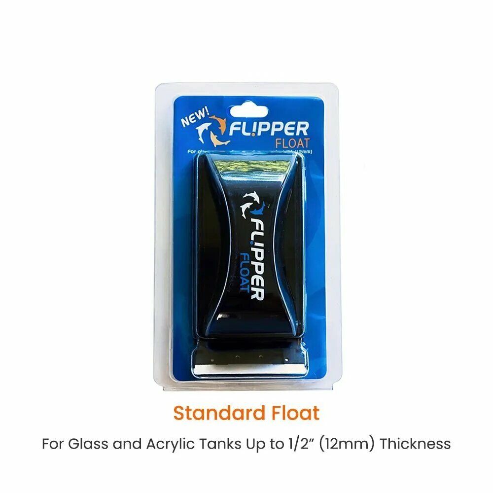 Flipper Float Nano/Standard/Max 2 в 1 Магнитный скруббер и скребок Магнит для аквариума Очиститель водорослей Щетка для аквариума