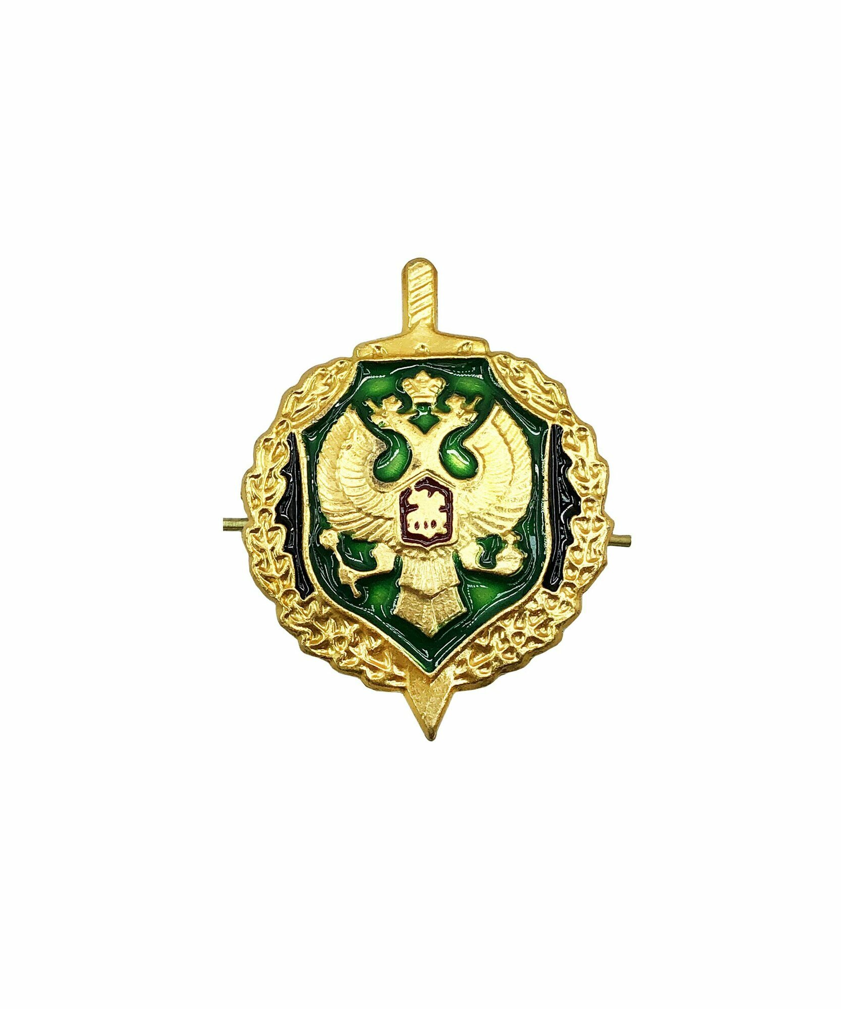 Эмблема ФПС металлическая