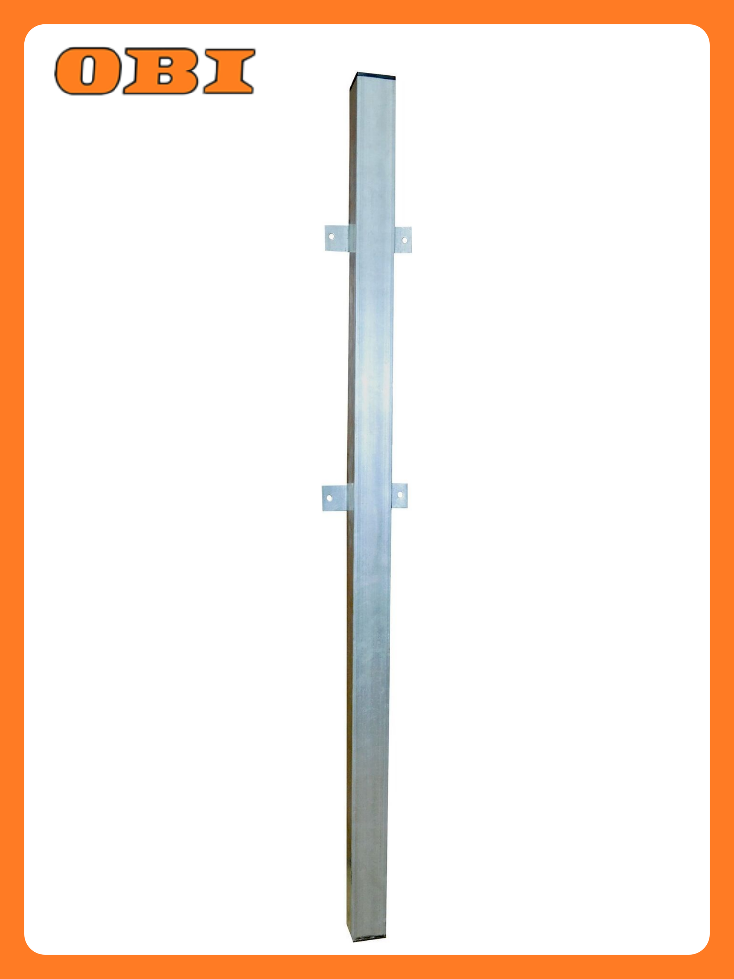 Заборный столб металлический Т-образный Таврос 60x60x3000 мм