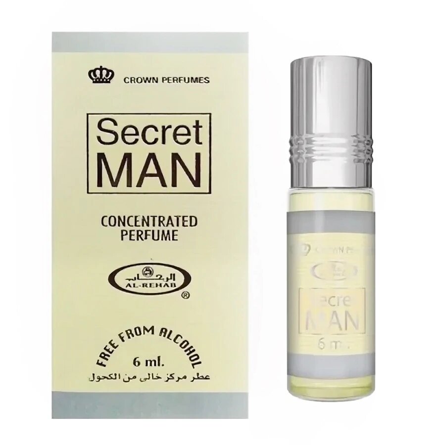 Арабские духи Secret Man Al Rehab 6 мл