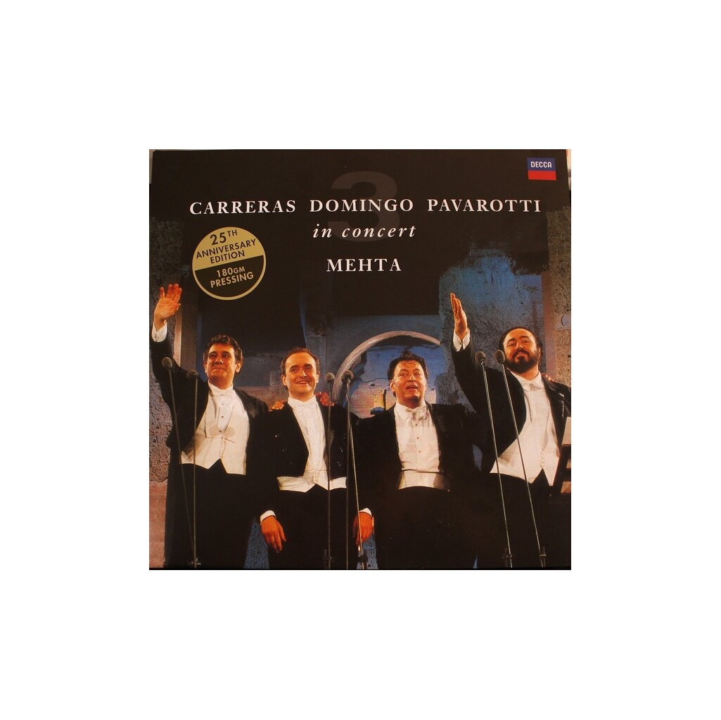 Виниловая пластинка The Three Tenors - The Three Tenors 25th Anniversary (1 LP)