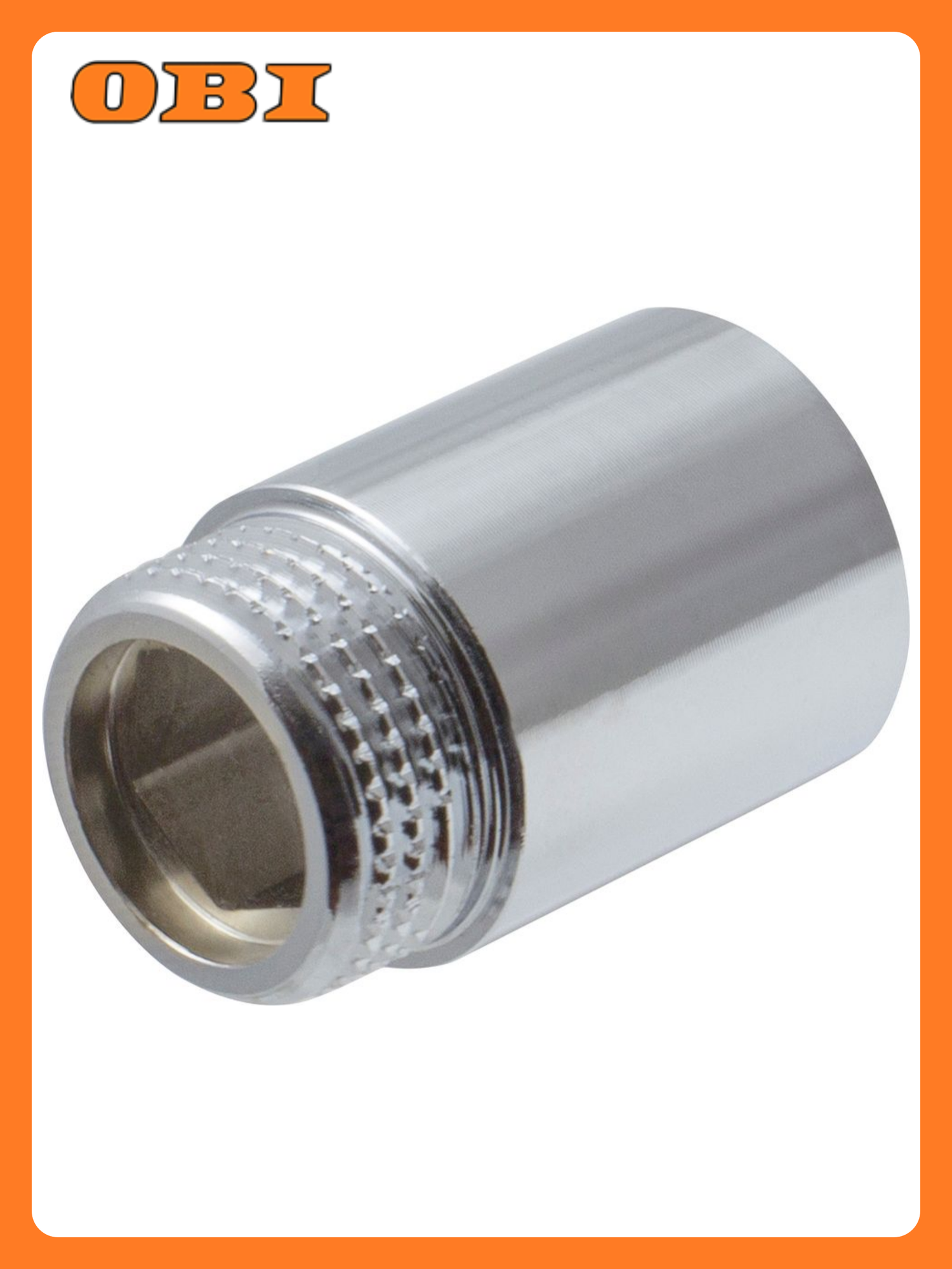 Удлинитель MPF, латунь, хромированное покрытие, 1/2 дюйма, 25мм