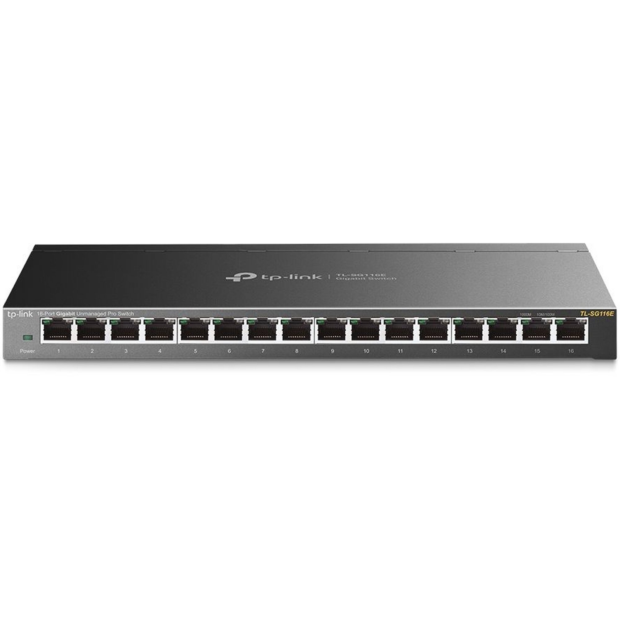Коммутатор TP-Link TL-SG116E, 16 портов, 1 Гбит/с, неуправляемый