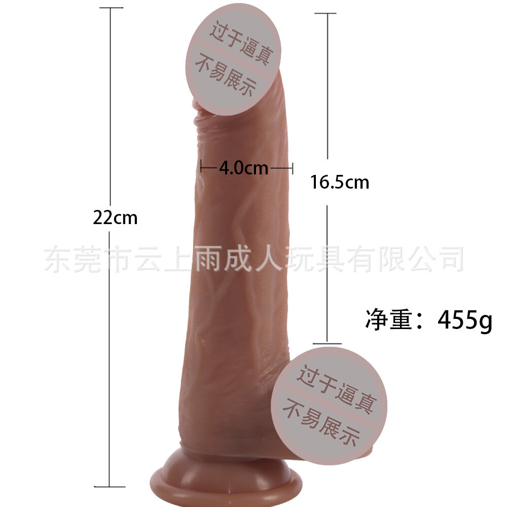 Кросс-бордерный дилдо Roman с электрическим беспроводным пультом управления, подогреваемый телескопический