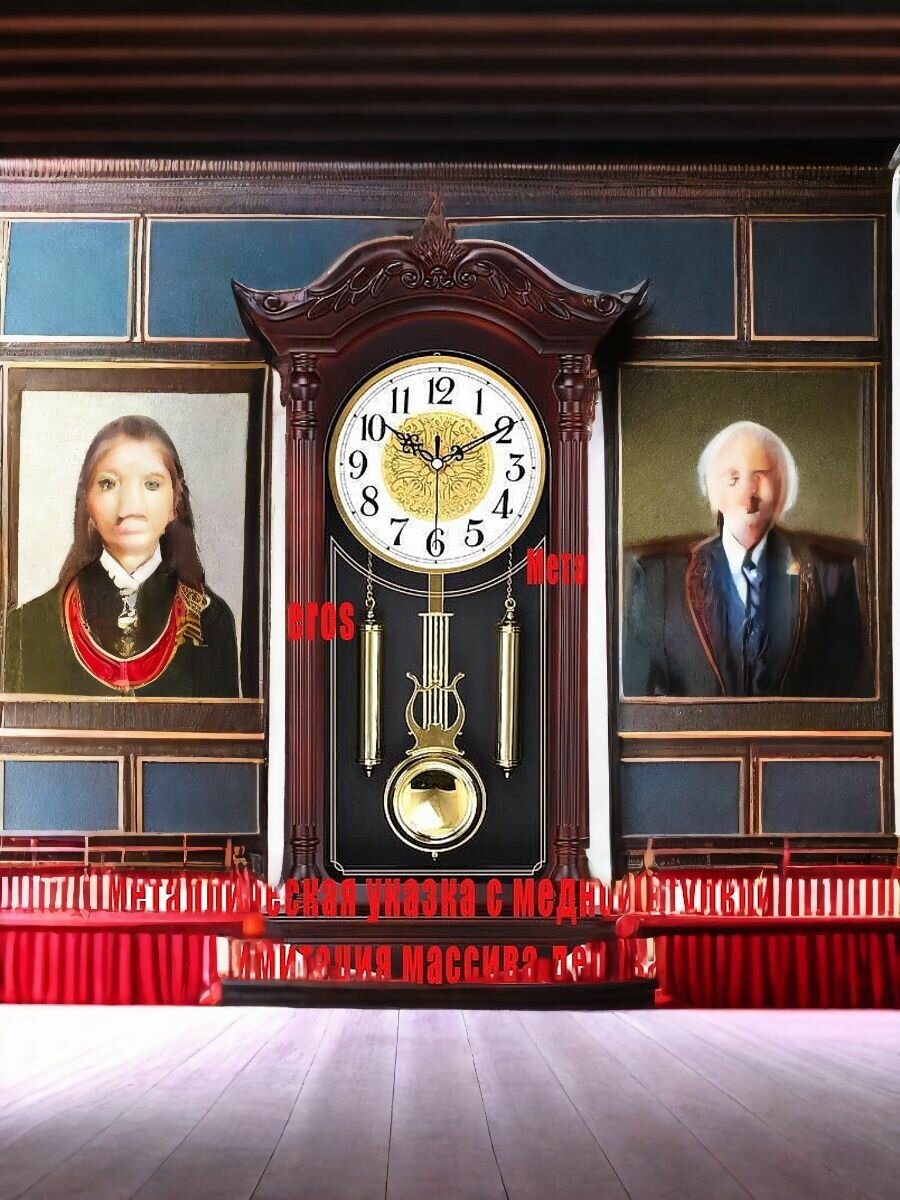 Напольные часы Кварцевые 1 шт