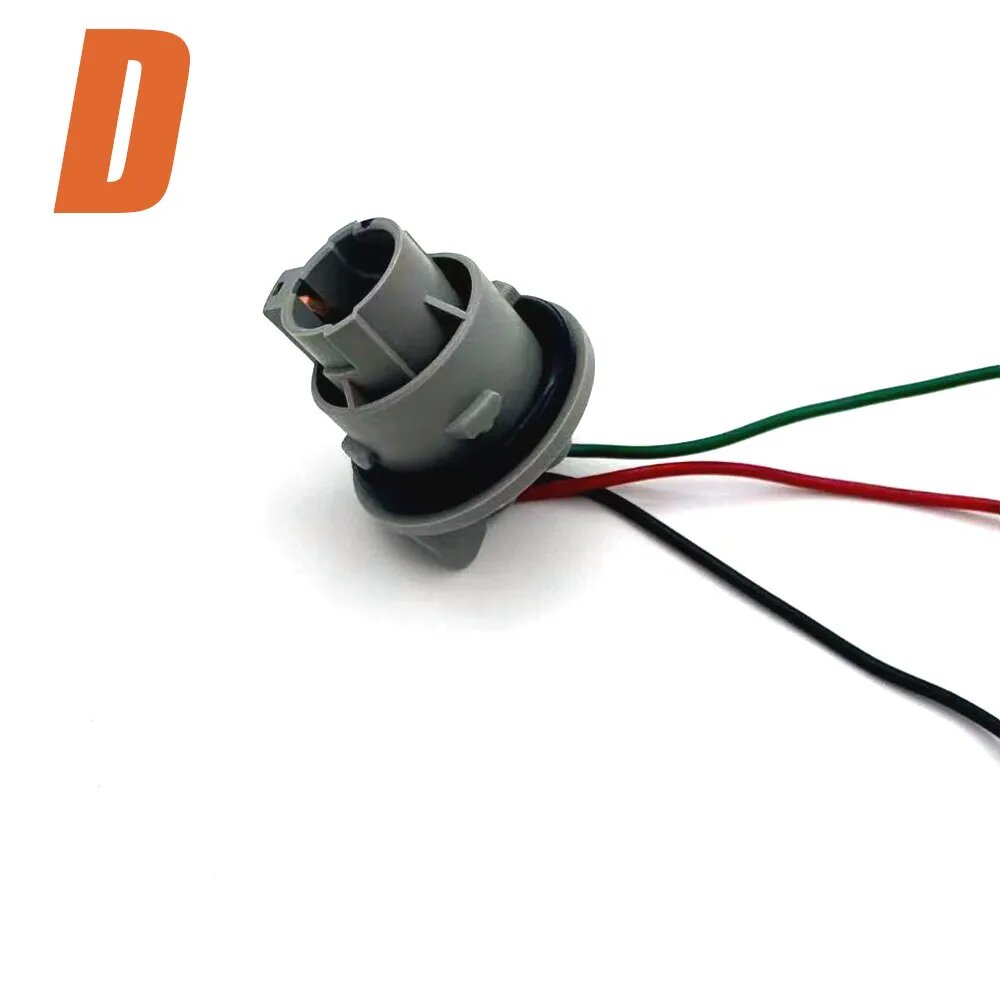 Автомобильный держатель лампочки, лампы для фар, светодиодный адаптер, автомобильный держатель освещения капота для Hyundai Kia, установка проводки ламп TYPE D