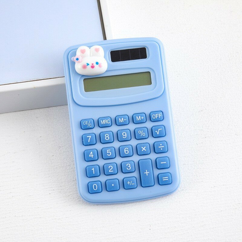 Креативные, милые мультяшные калькуляторы, офисная культура студентов, специализирующаяся на высоком уровне внешности, миниатюрные портативные компьютеры