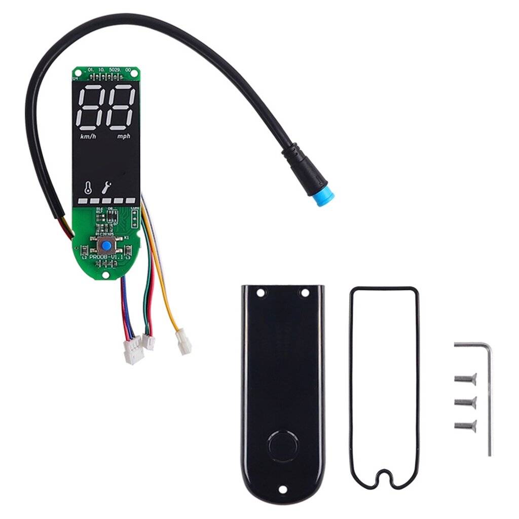 Комплект приборной панели высокопроизводительного электросамоката с Bluetooth-совместимой печатной платой и аксессуаром для крышки экрана для MAX 30