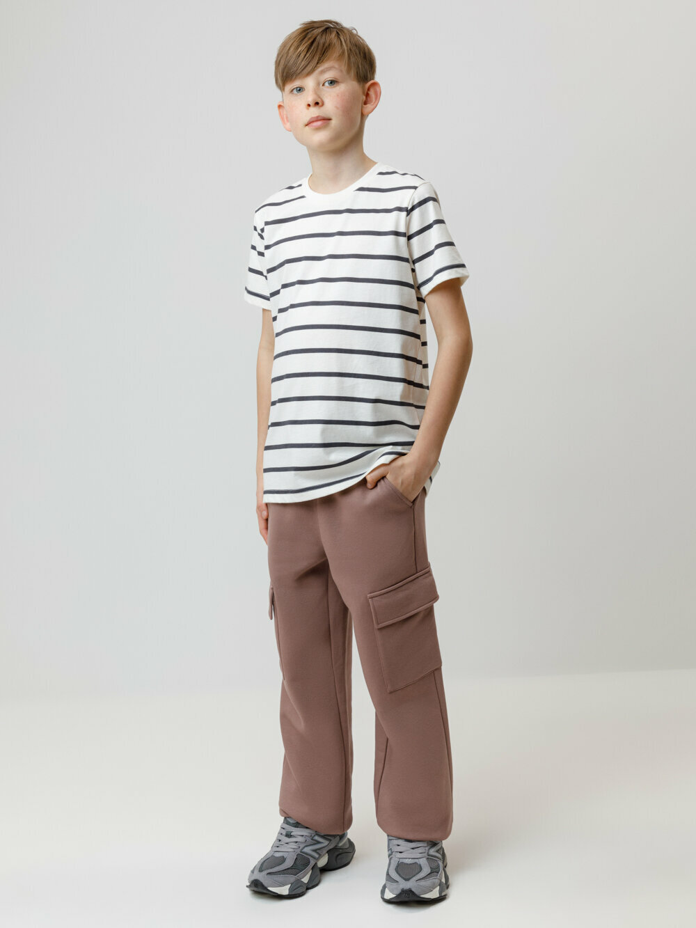 Брюки спортивные КР 400829/капучино 1312 к640