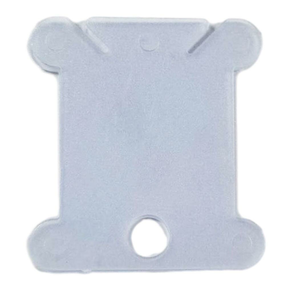 50 штук пластиковых катушек для мулине 3,5x3,8 см, органайзер для хранения ниток вышивания, Синий