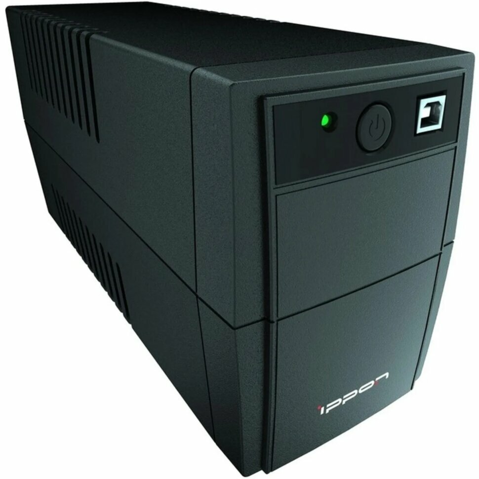 ИБП Ippon Back Basic 850S New Euro 480Вт 850ВА черный (2095135), 2417843