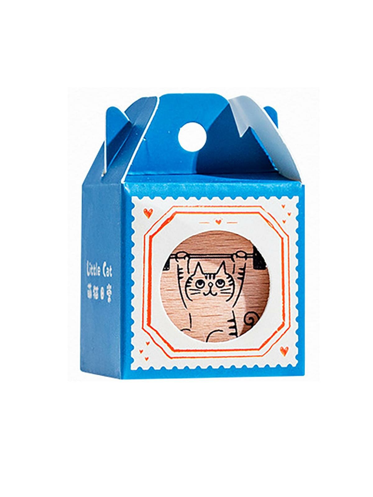 Штамп животного, деревянный резиновый штамп, Декоративный штамп серии Cats Stamp