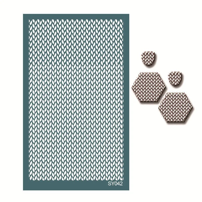 ZUOFILY Трафареты для полимерной глины