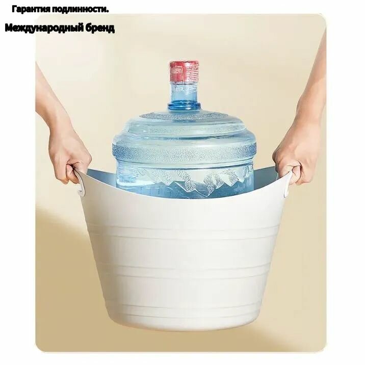 Кормушка-тазик для лошадей/коз/ овец гибкая, из пищевого пластика