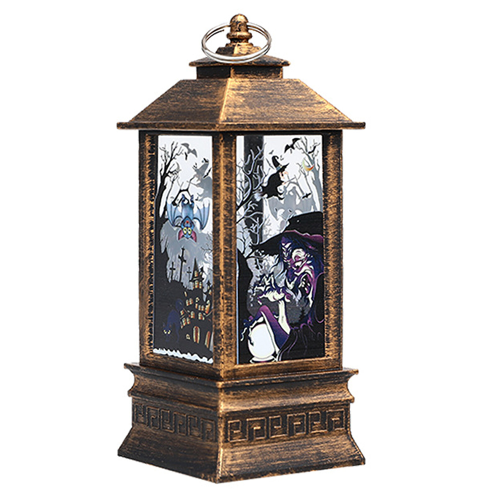 Хэллоуин светодиодный фонарь светодиоды гирлянды лампа ведьма летучие мыши череп