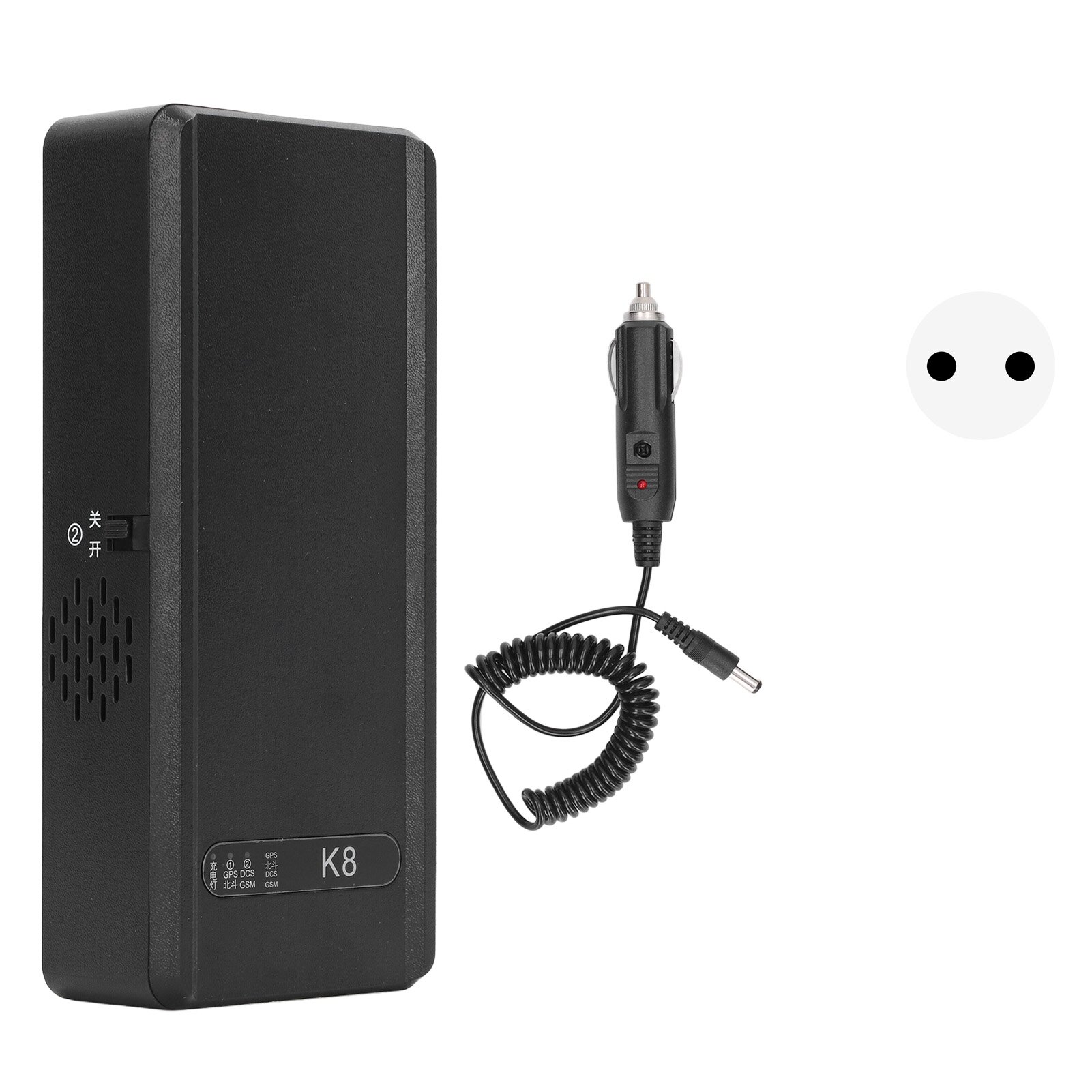 Портативный GPS Jammer Полный полоса GPS позиционирование Jammer Driving Protector встроенный в батарею 5200 мАч