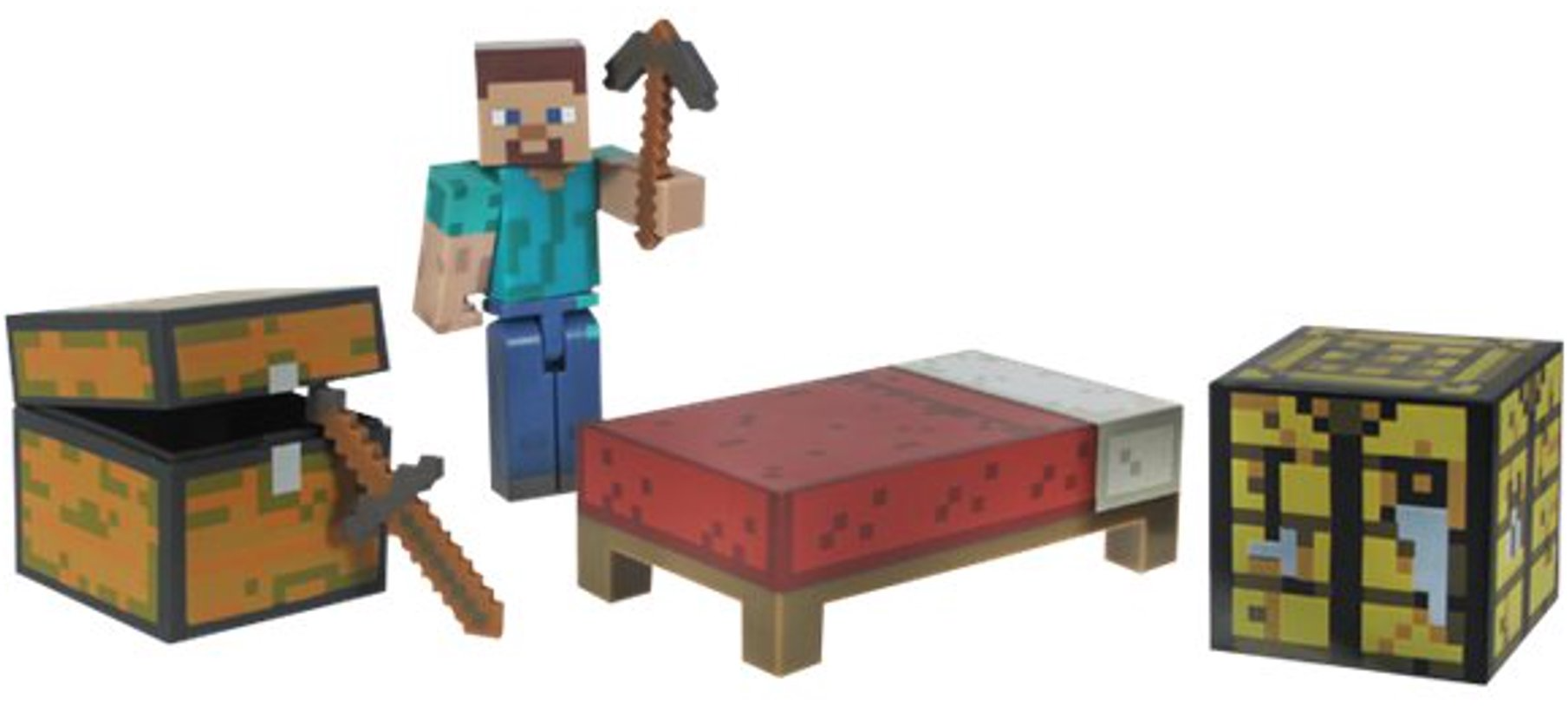 Игровой набор Minecraft Survival Pack 8 см TM16450