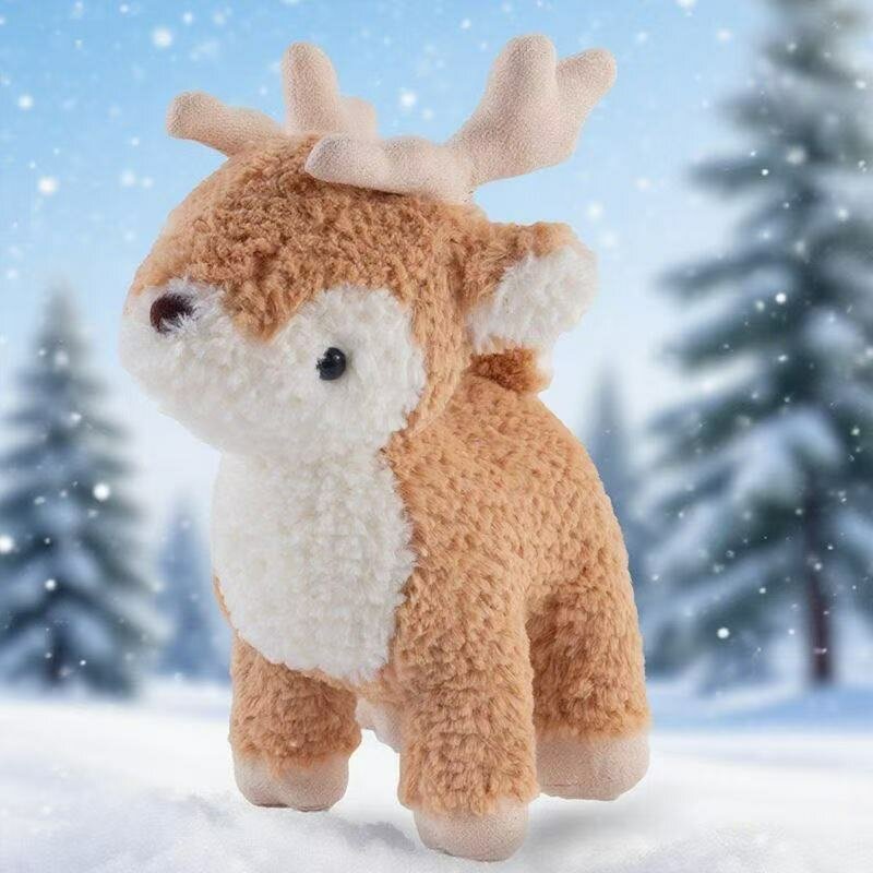 Мягкая игрушка JELLYCAT "Mitzi Reindeer", антистресс, 35 см, коричневый