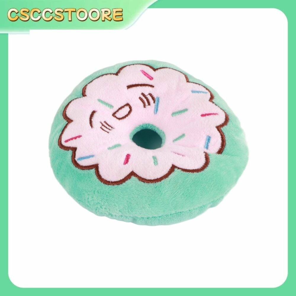 Плюшевая игрушка для собак: пончики, синие