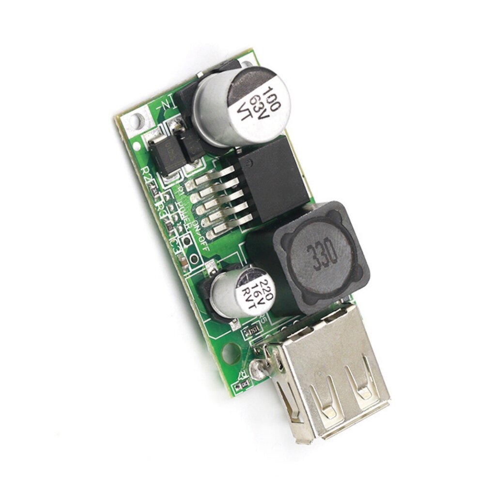 Понижающий преобразователь 12V-48V в 5V USB