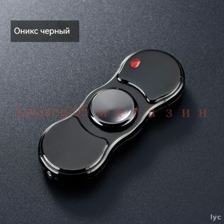 Эксклюзивный многофункциональный гаджет для снятия стресса, модель Fidget Spinner, представлен в черном цвете