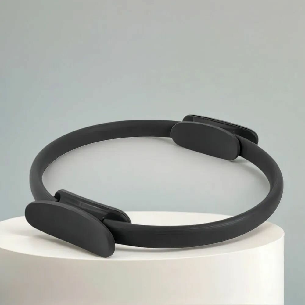 Фитнес-кольцо для пилатеса с нескользящими ручками портативное для бедер, С и ног