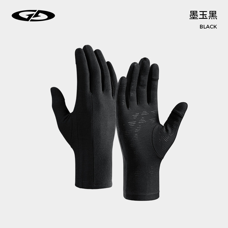 Горячие продажи зимних теплых перчаток для мужчин и женщин, внутренние перчатки для активного отдыха, ветрозащитные, нескользящие, тонкие перчатки для сенсорного экрана и велоспорта