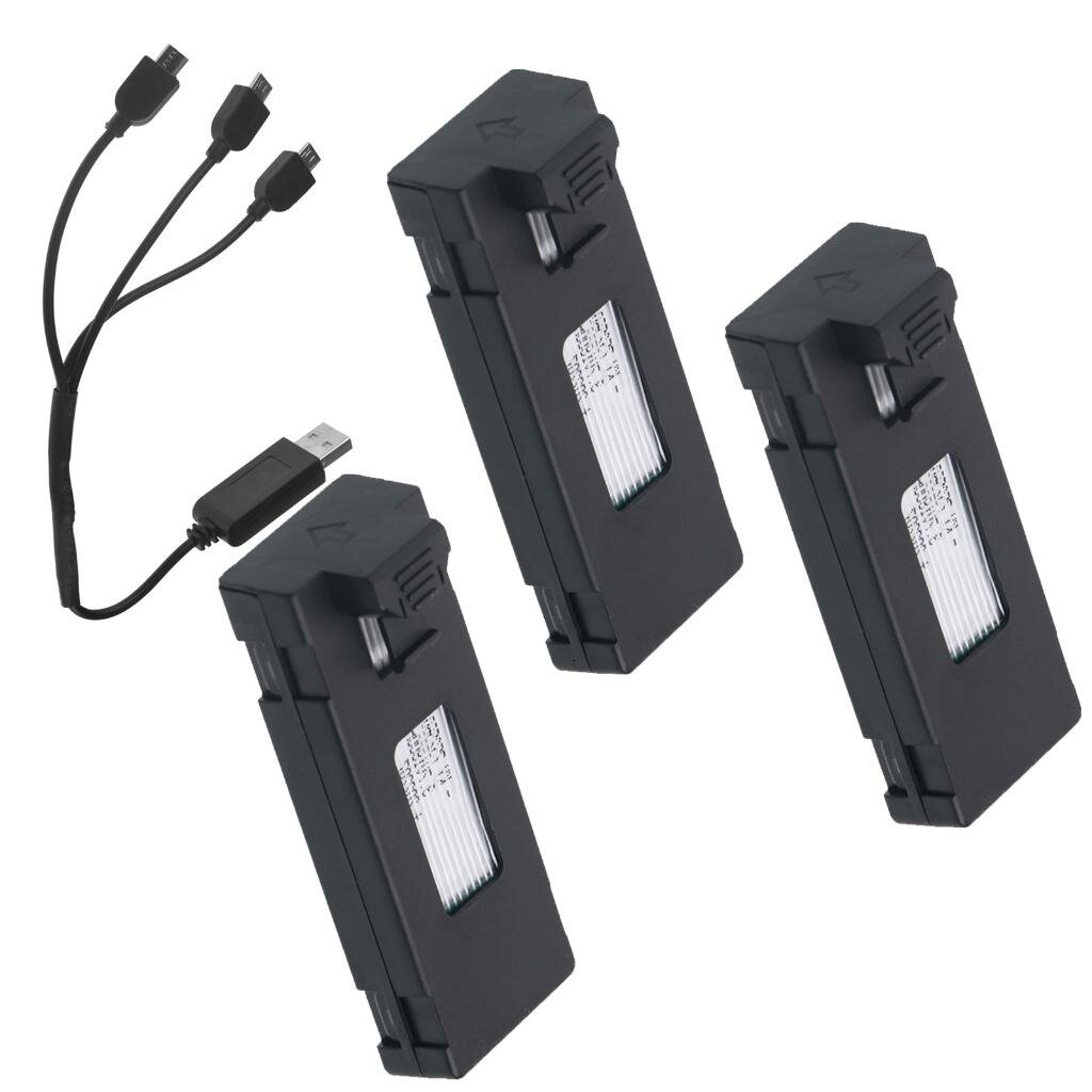 Аккумулятор для дронов E88PRO E89 E88, Черный