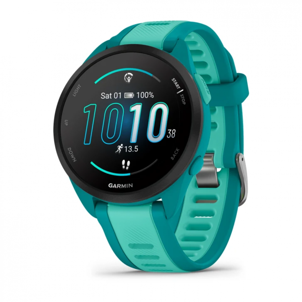 Умные часы Garmin Forerunner 165 Music Turquoise/Aqua, (010-02863-32)