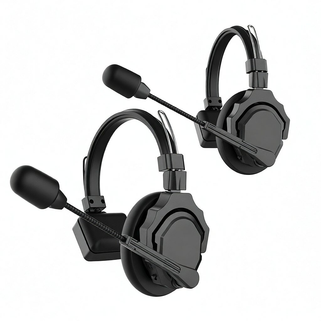 Xtalk X2 Система беспроводных межкомнатных гарнитур для 2 человек 2.4G беспроводная гарнитура с микрофоном встроенная батарея передача 350м/1148футов 3.5мм реальное время мониторинг для съемок кино и прямых трансляций