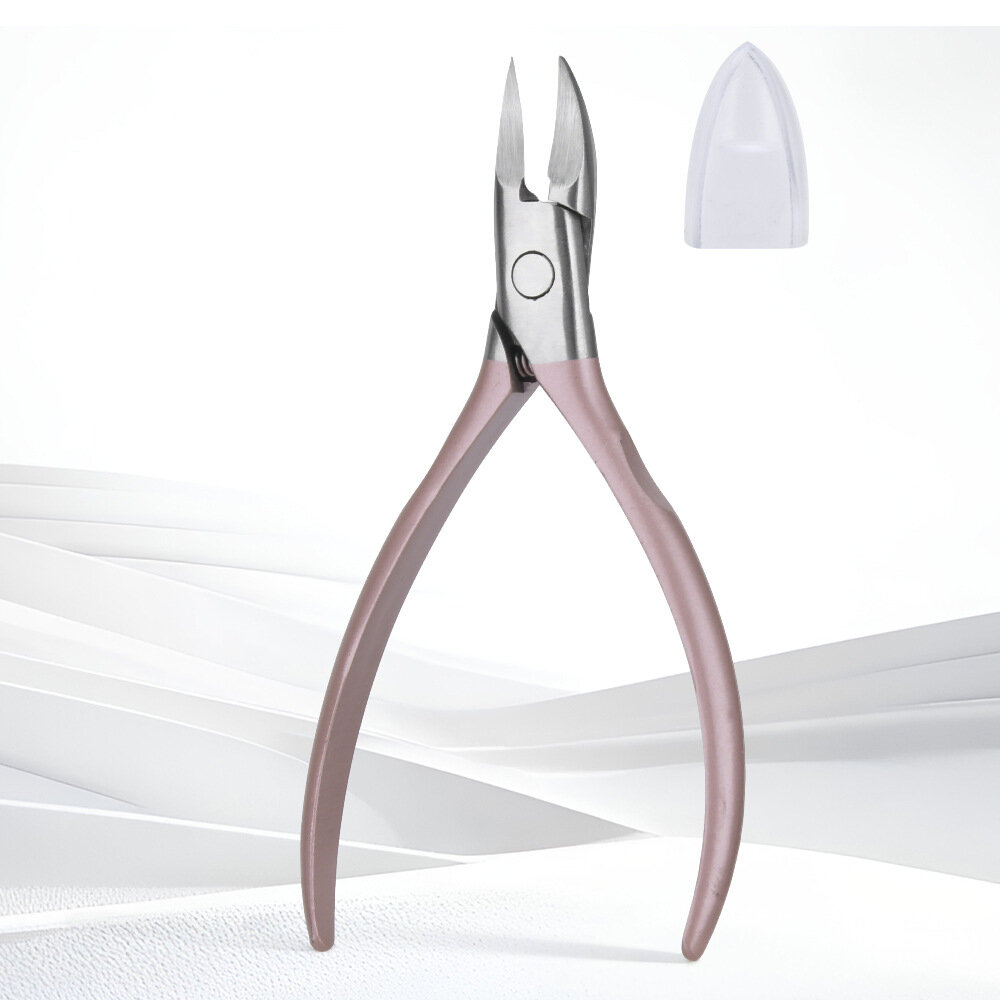 Специализированные популярные нержавеющие кусачки с орлиным клювом для удаления кутикулы, инструмент для маникюра с наклонным кусачком для ногтей