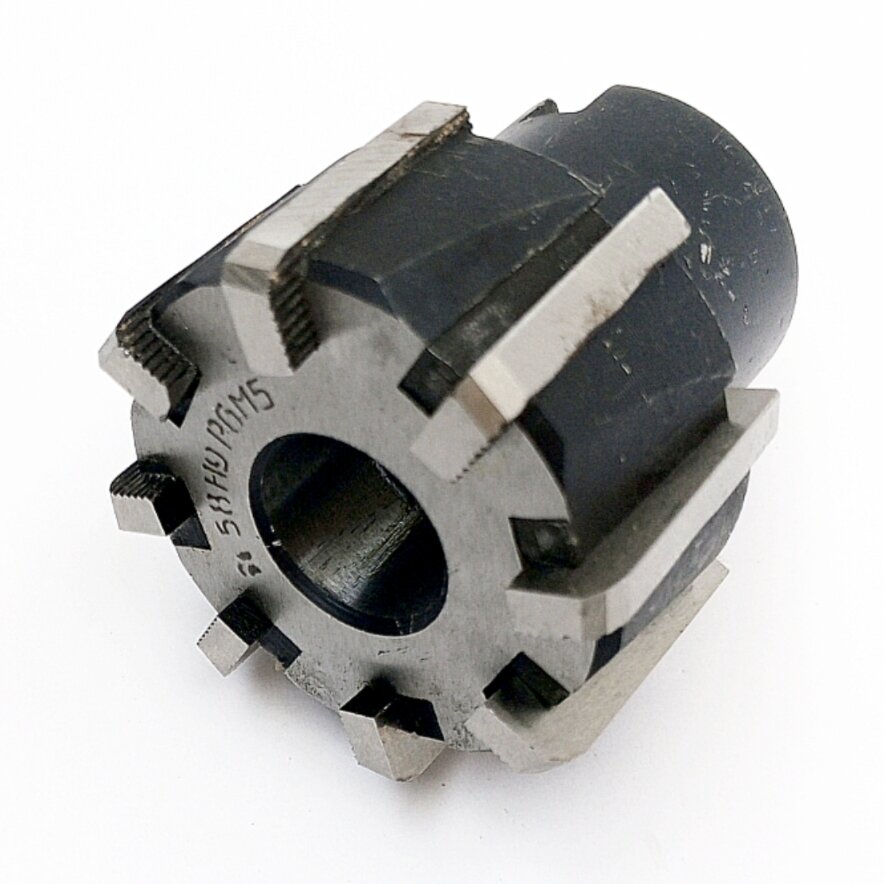 Развертка насадная со вставными ножами d58 Н9(А3) Р6М5 (L-59мм, l-31мм, d-58мм, d1-22мм, z-8, ф-15°)