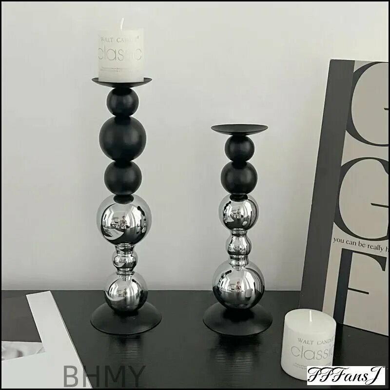 Подсвечник "шары с гальваническим покрытием" для 2 св, 2 шт