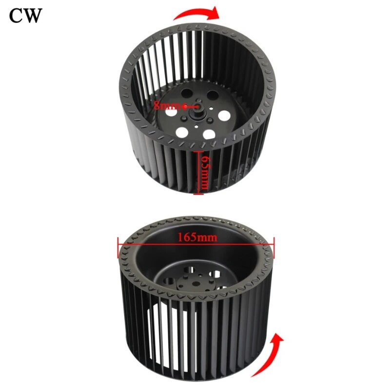 Запасные части крыльчатки из оцинкованного листа для вытяжки