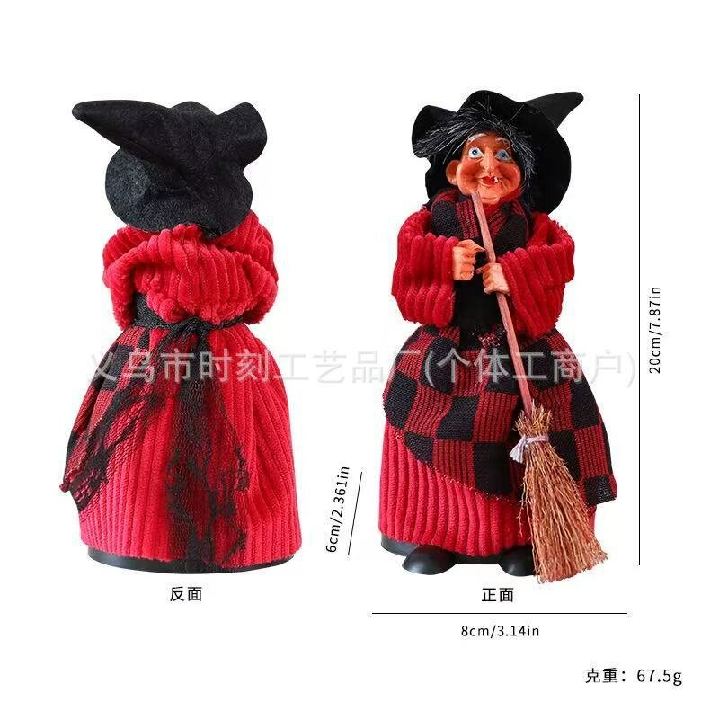 Новая статуэтка ведьмы на Хэллоуин, декор для рабочего стола, ведьма на Хэллоуин