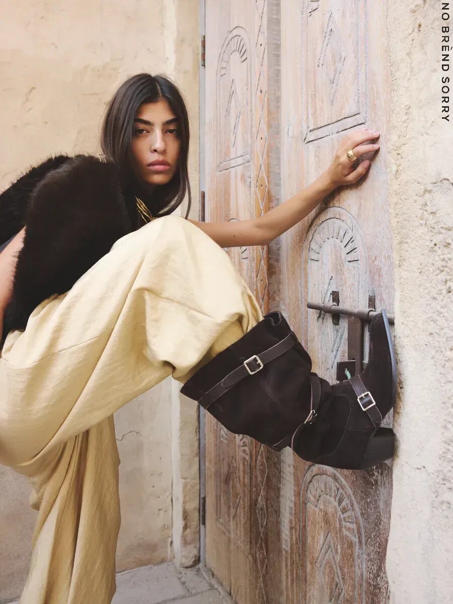 Сапоги Высокие казаки из натуральной замши