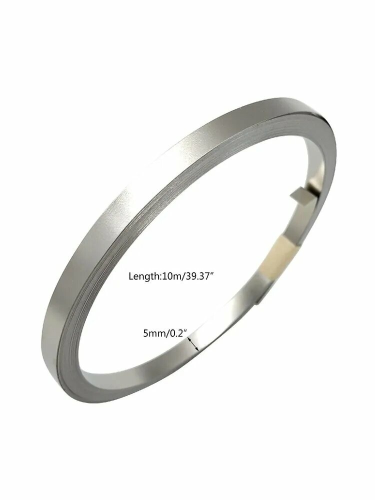 10 метра, Никелевая стальная лента для пайки/Никелевая лента для сварки аккумуляторов 18650