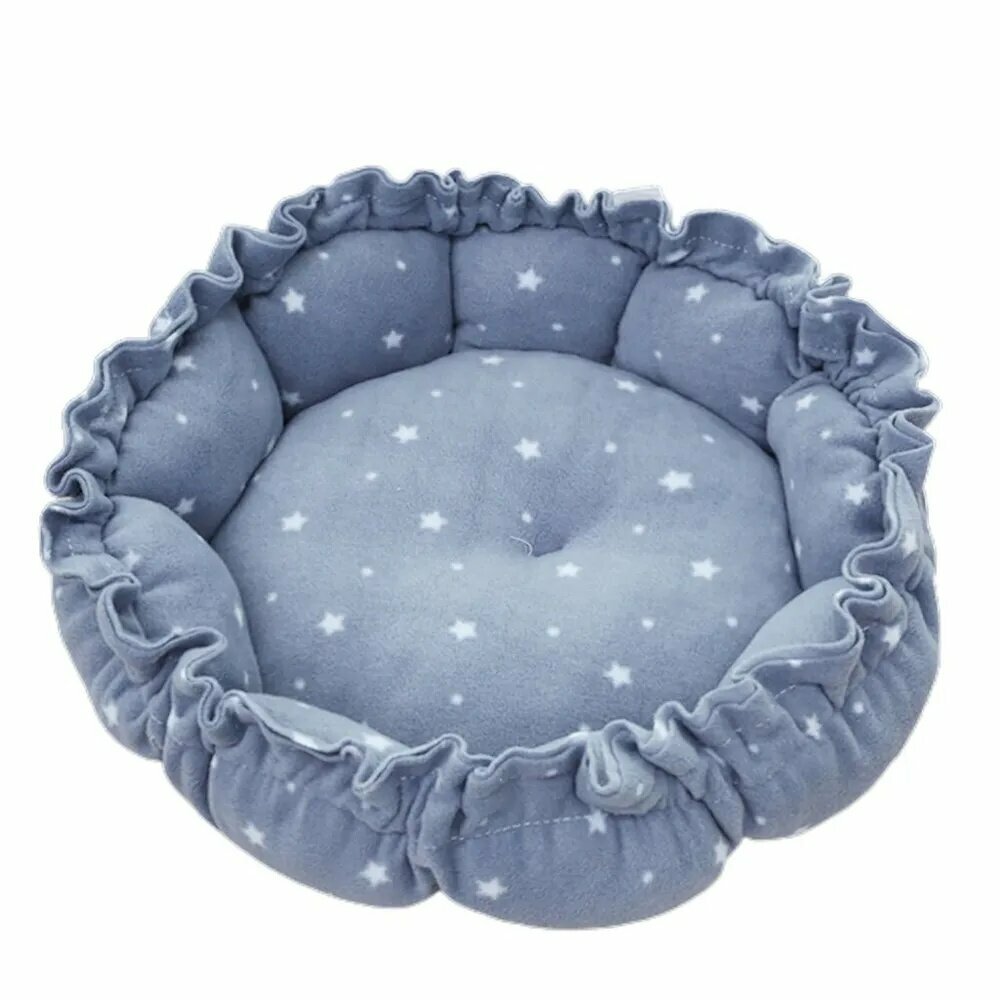 Круглая кошачья кроватка для сна сdrawstring